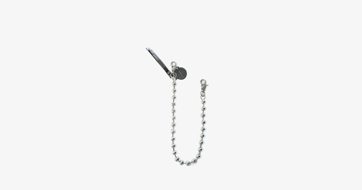 BALL'N'CHAIN ed.1 metallic dark anthra – INA KENT Online Store